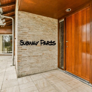 Personalized Metal Villa Name Sign, Custom Cottage Name Sign, Unique ...