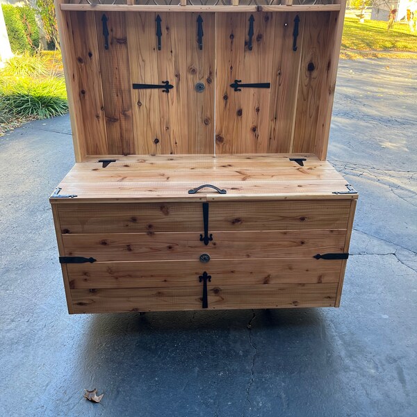 Hall Tree With Bench and Storage - Etsy