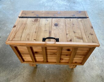 Cedar Storage Trunk - Etsy