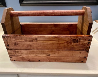 Long Wood Tool Box | Etsy