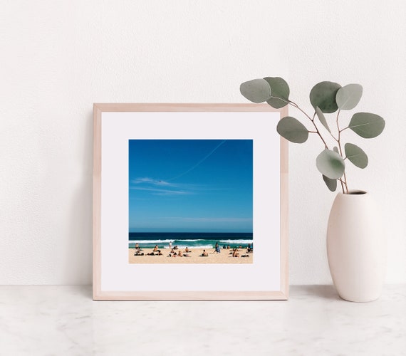 Square Printable Australian Beach Digital Download Summer | Etsy