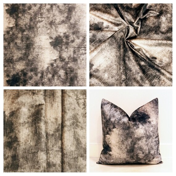 Sample Luxury Gray Velvet Fabric Gray Upholstery Velvet | Etsy