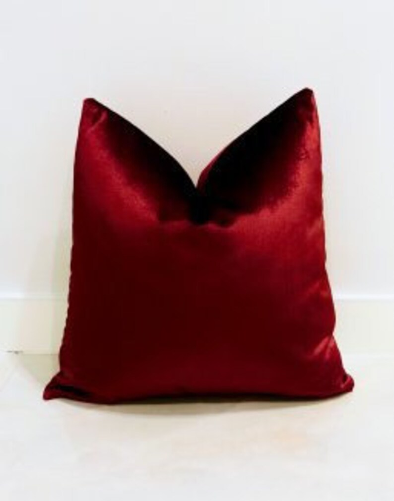 Sample Luxury Red Velvet Fabric Red Upholstery Velvet Fabric - Etsy