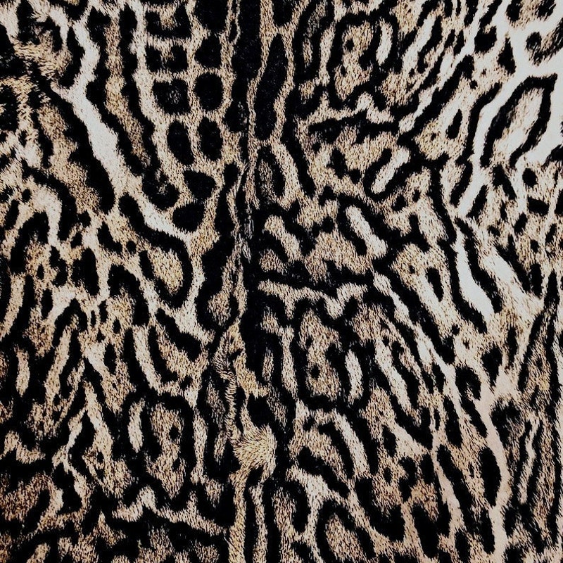 Leopard Fabric - Etsy