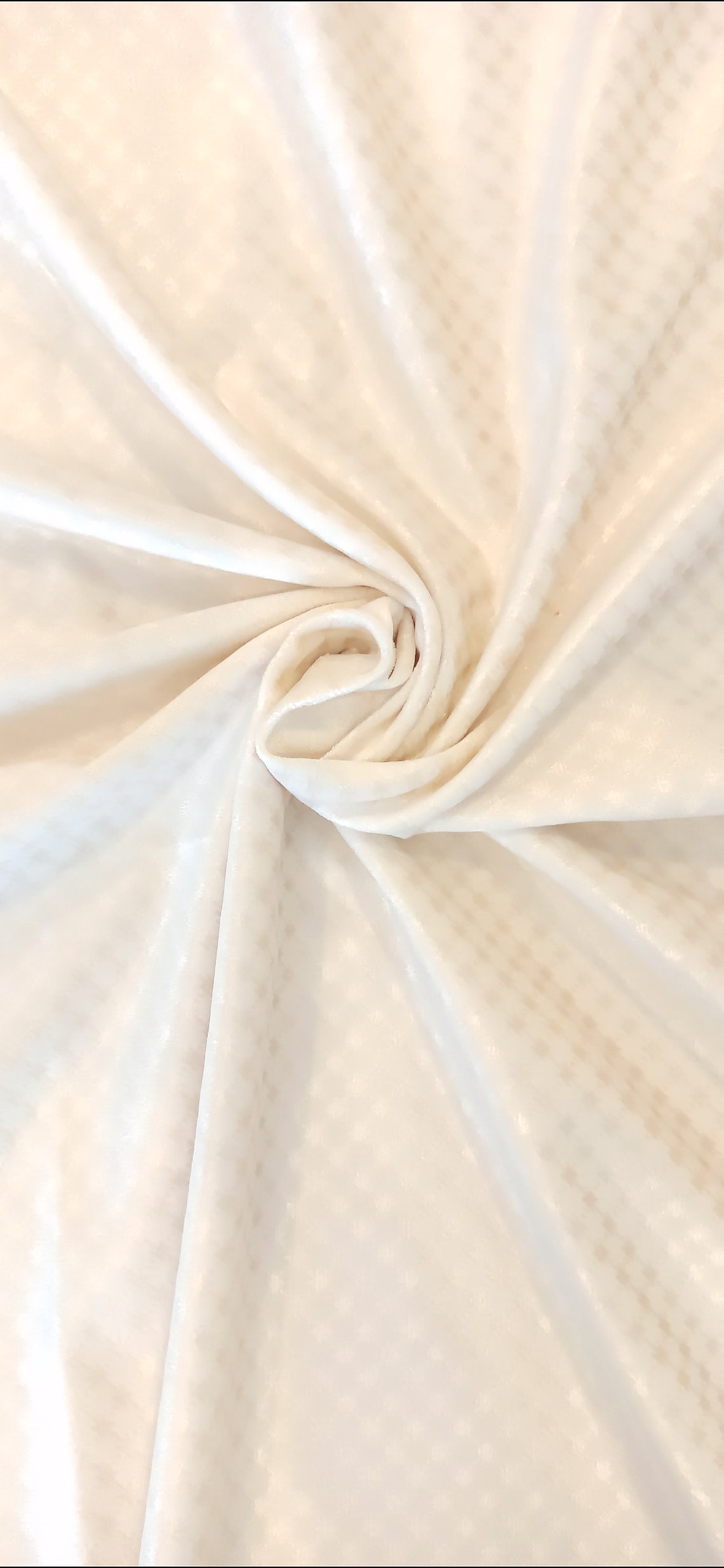 Luxury Cream Velvet Fabric Upholstery Velvet Fabric Fabric | Etsy