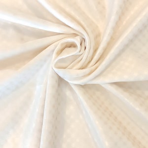 Luxury Cream Velvet Fabric, Upholstery Velvet Fabric, Fabric by the ...