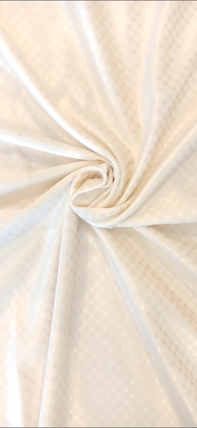 Luxury Cream Velvet Fabric Upholstery Velvet Fabric Fabric | Etsy