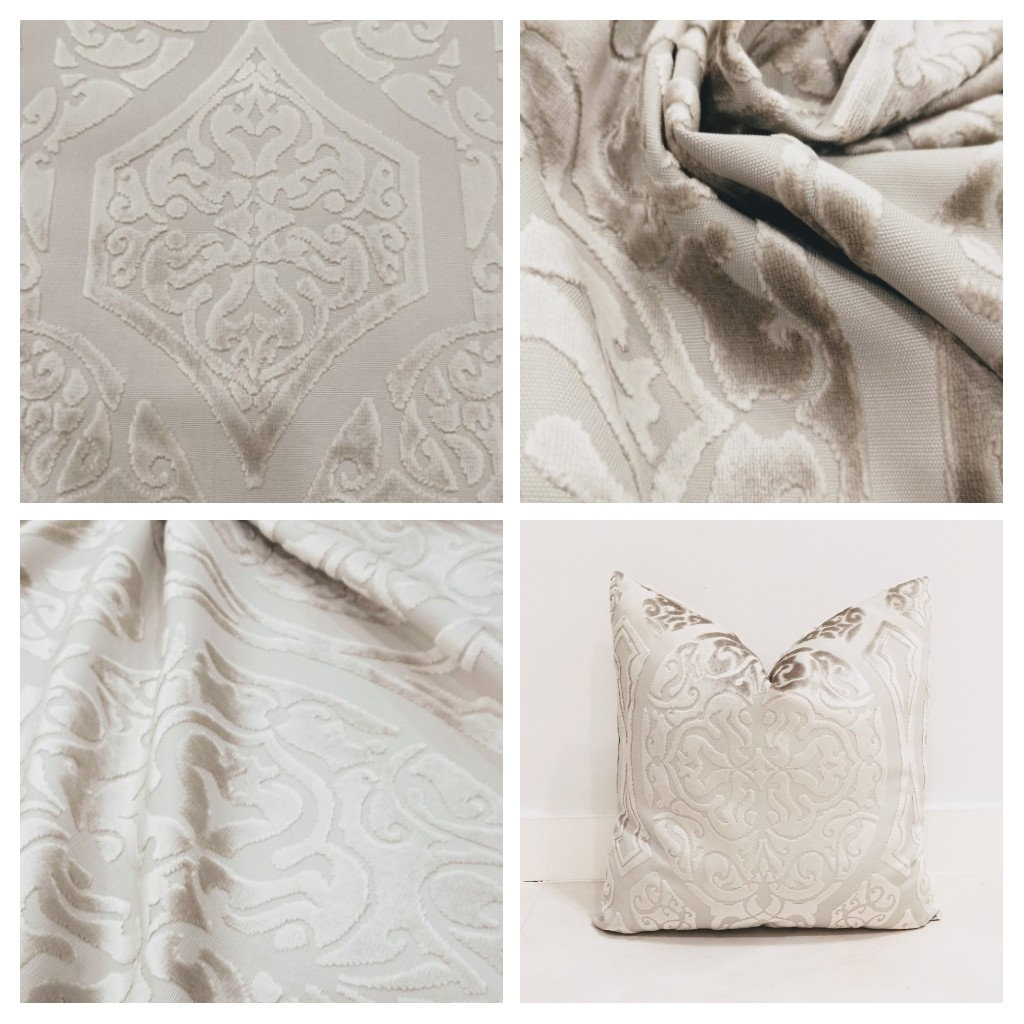 Luxury Light Beige Upholstery Velvet Fabric Fabric Fabric by - Etsy