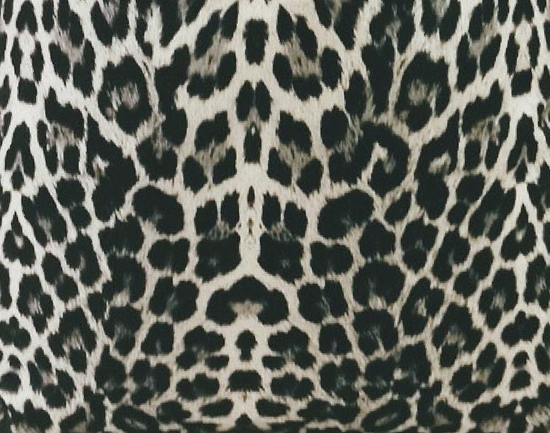 Animal Print Upholstery Velvet Fabric: Leopard, Cheetah, Snake - by the ...
