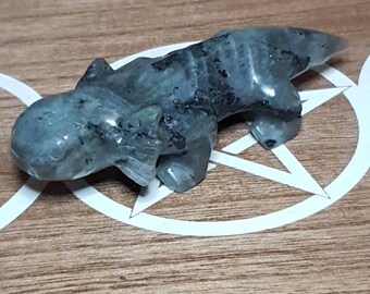 Axolotl Crystal Carving - Etsy