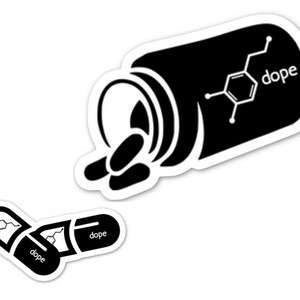 ADHD Dopamine Theme - Vinyl Stickers 7 Pack! || Holographic ...
