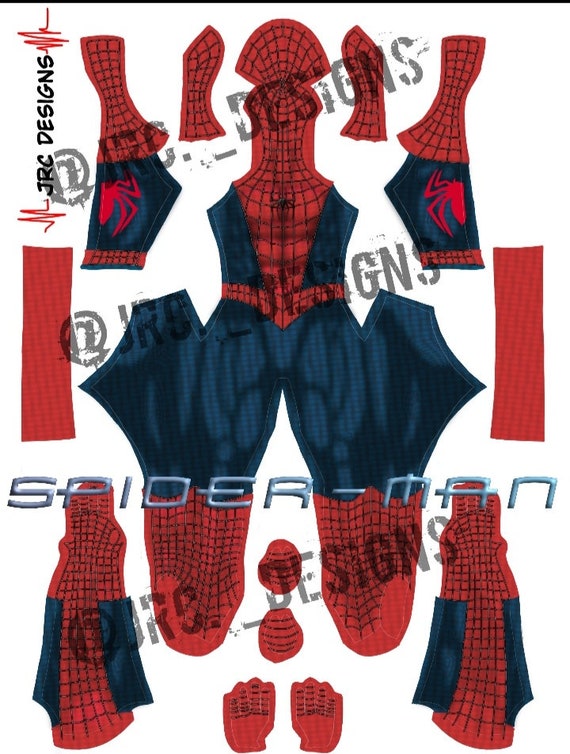 Spiderman Costume Pattern Download
