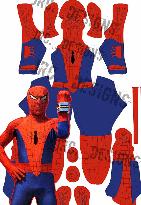 Spiderman Costume Pattern Download
