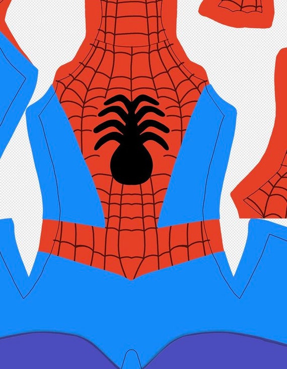 Spiderman Costume Pattern Download