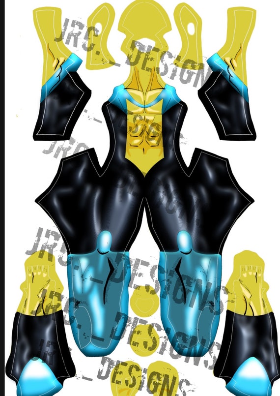 Invincible Replica Suit mens/boys Cosplay Suit Read | Etsy