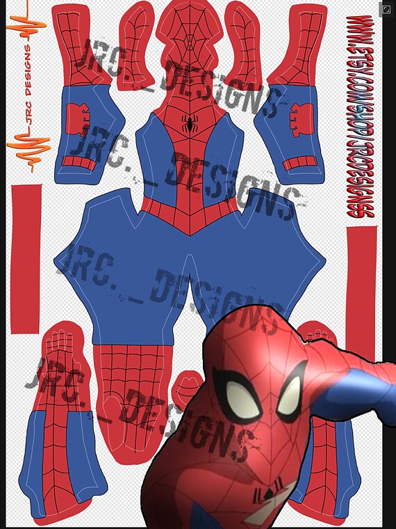 Spectacular Spider-man Suit Pattern digital Download - Etsy