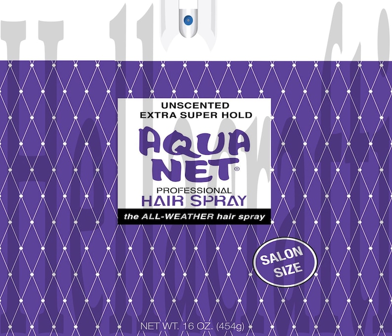 Aquanet Hairspray Digital Design for 20 Oz Tumbler - Etsy