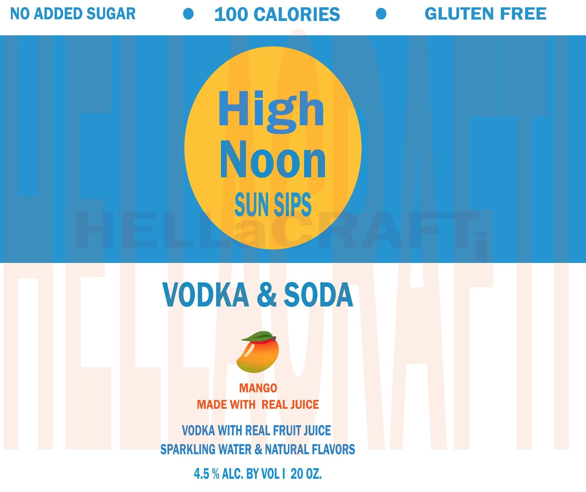 High Noon Template Bundle 9 Flavors - Etsy