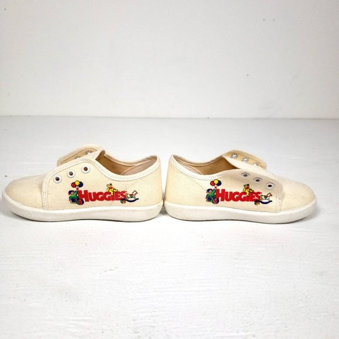 Vintage Huggies Diapers Baby Sneakers Size 6 Infant Shoes NWOT | Etsy