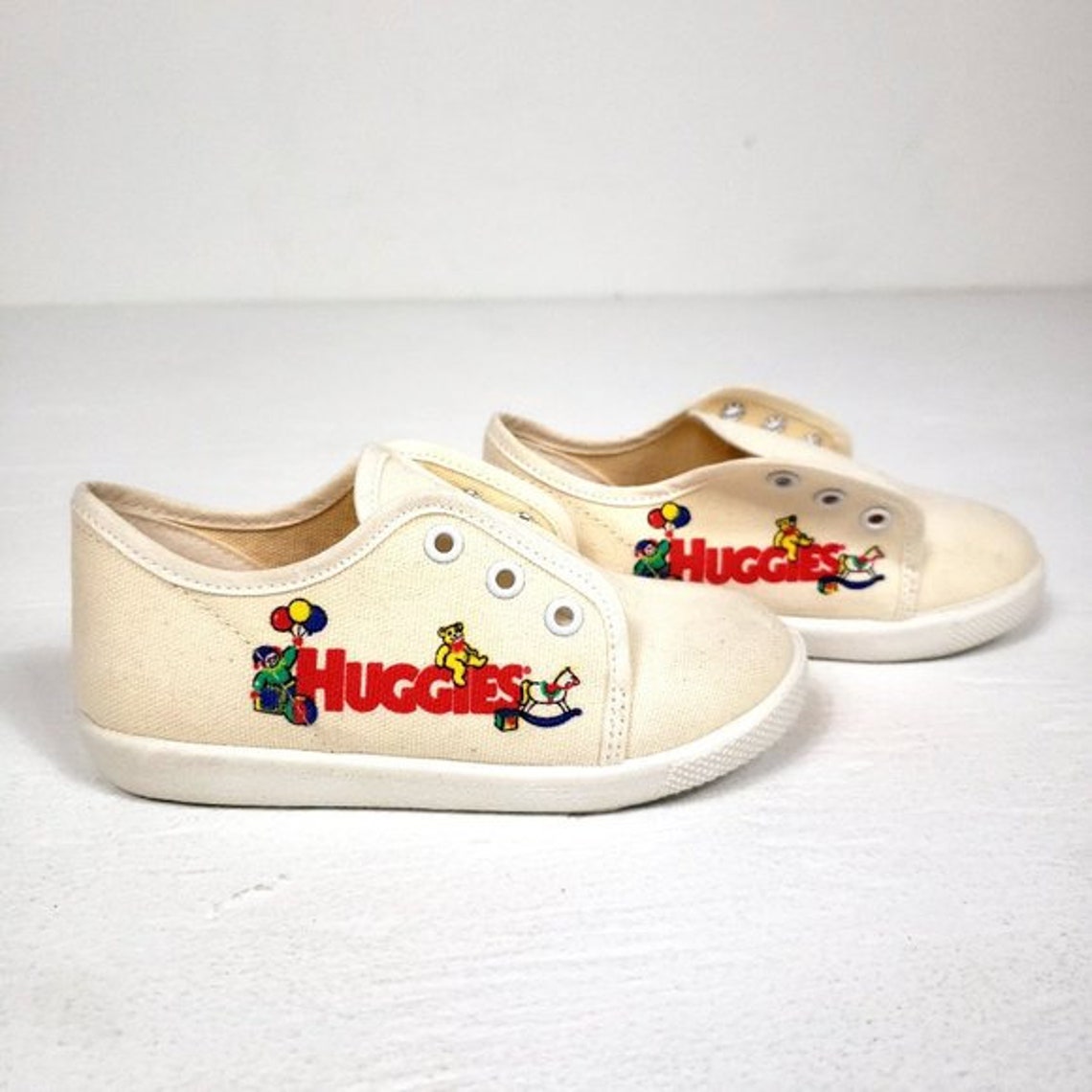 Vintage Huggies Diapers Baby Sneakers Size 6 Infant Shoes NWOT | Etsy