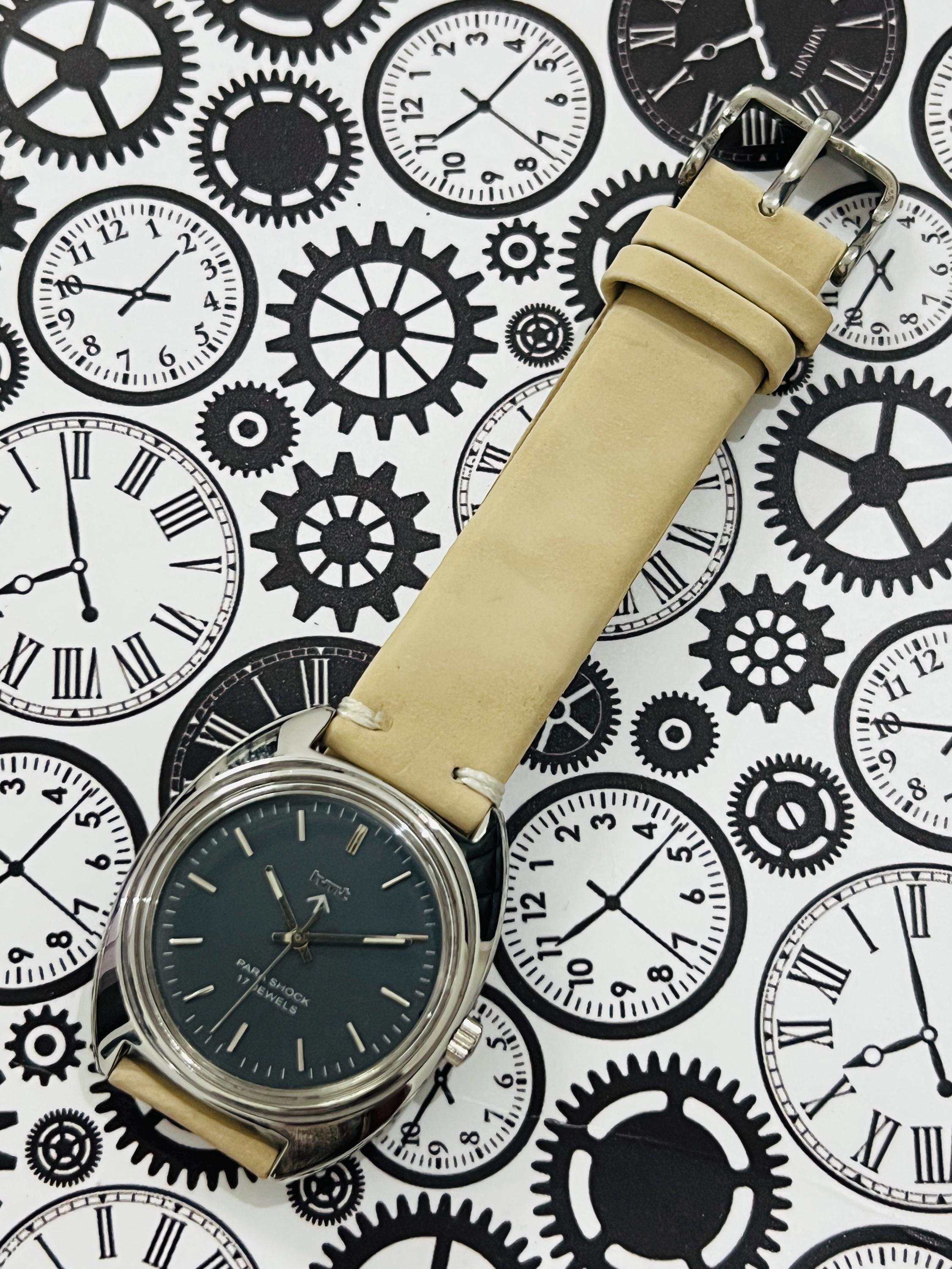 Beautiful HMT Grey Dial Mechanical Manual Winding 17jewels Men’s Wrist ...