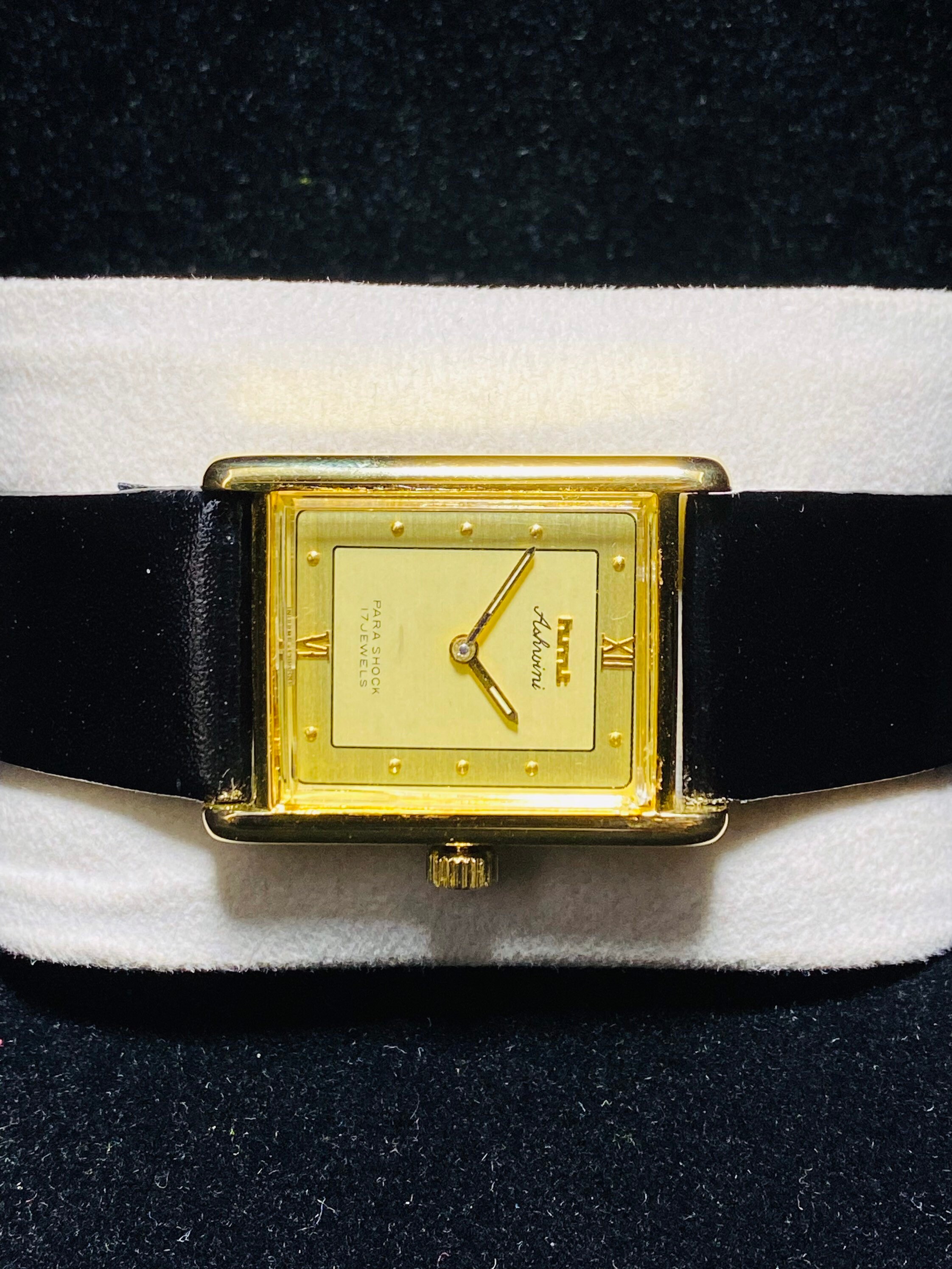 HMT Ashwini Tank Golden Dial Gold Plated Hand Winding 17 - Etsy UK