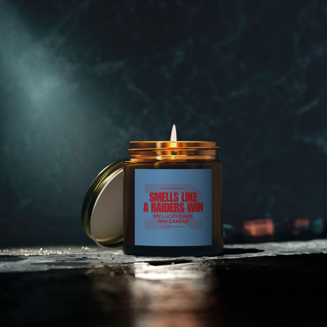 Archbishop Rummel High School Raiders Win Candle - Coconut Apricot Wax ...