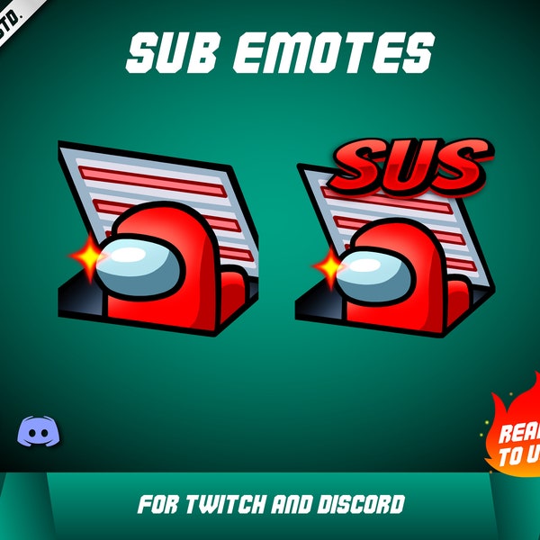 Twitch Emotes Sus - Etsy
