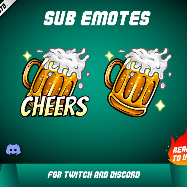 Beer Emotes for Twitch - Etsy