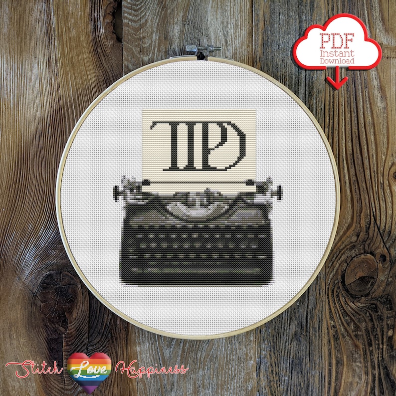 TTPD Cross Stitch Pattern Taylor Swift the Tortured Poets Department ...