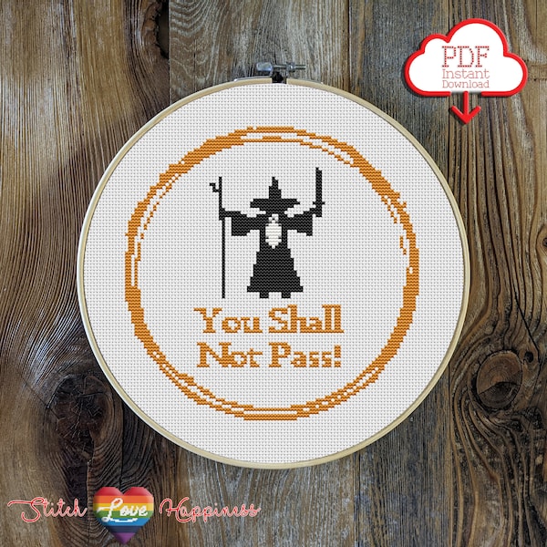 Tolkien Cross Stitch - Etsy