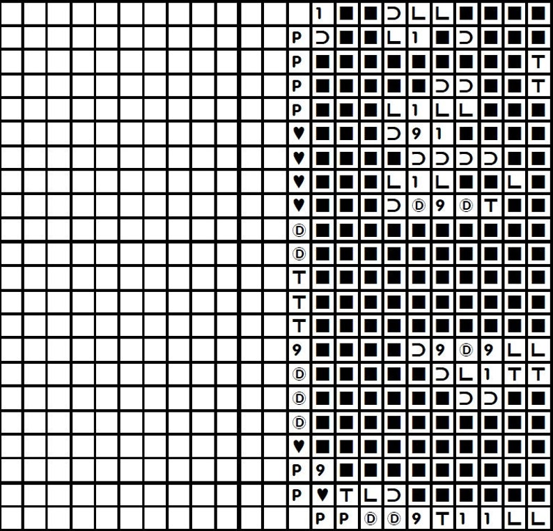 TTPD Cross Stitch Pattern Taylor Swift the Tortured Poets Department ...