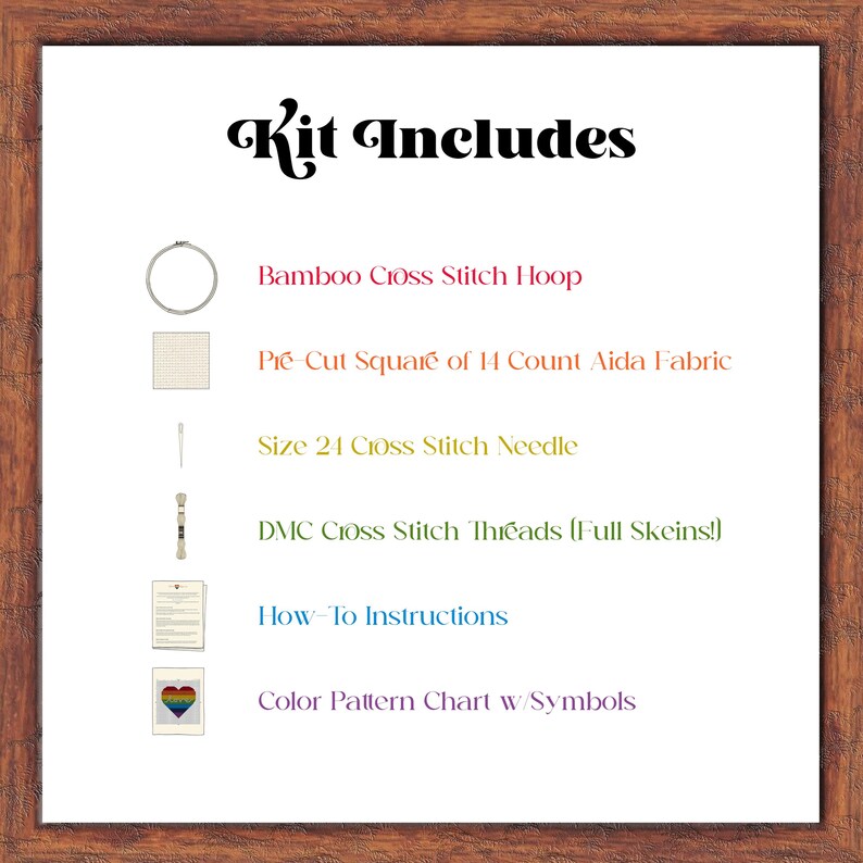 Tis the Damn Season Premium Cross Stitch Kit - EVERYTHING INCLUDED - 10 ...