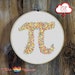 Rainbow Sprinkle Pi Cross Stitch Pattern Geometry Physics - Etsy