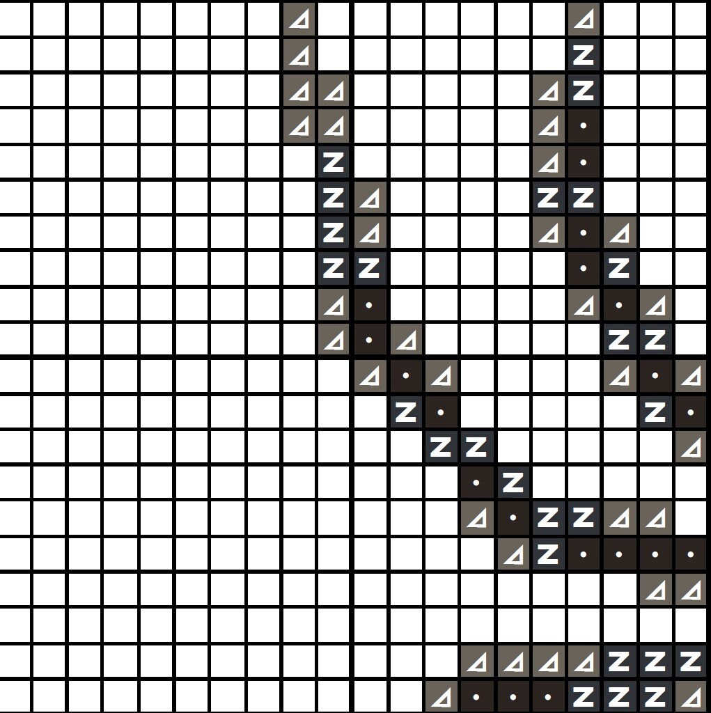 Creepers Cross Stitch Pattern Halloween Décor Spooky Season Creepy ...