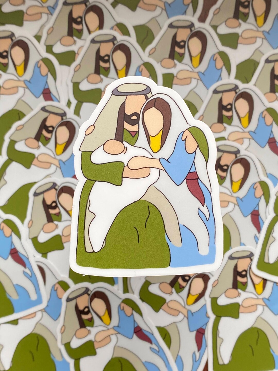The Original Holy Family Design Sticker, Decals - Etsy