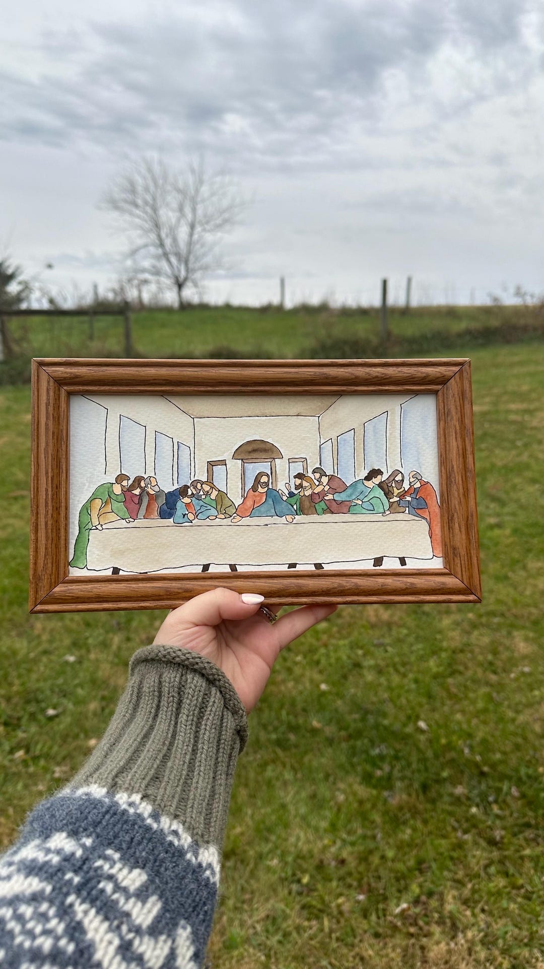 The First Mass, the Last Supper - Etsy