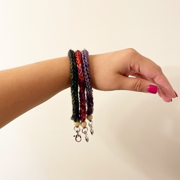 Knit Keychain - Etsy