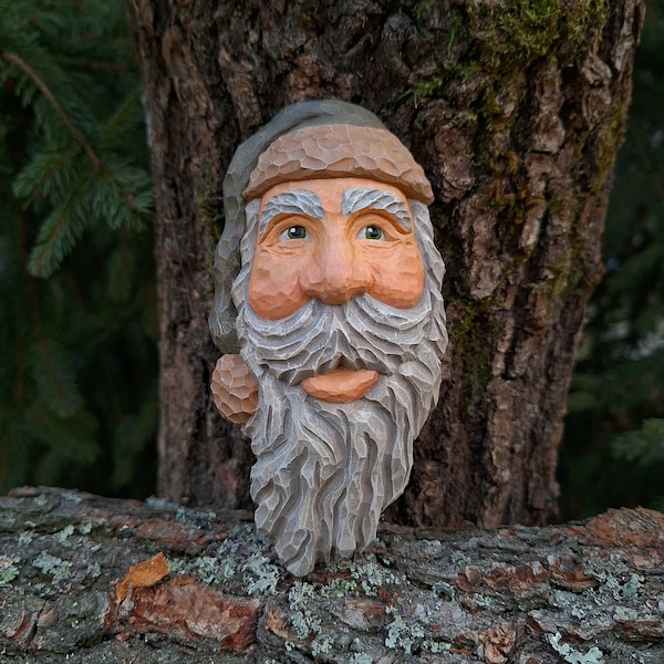 Hand Carved Tree - Etsy