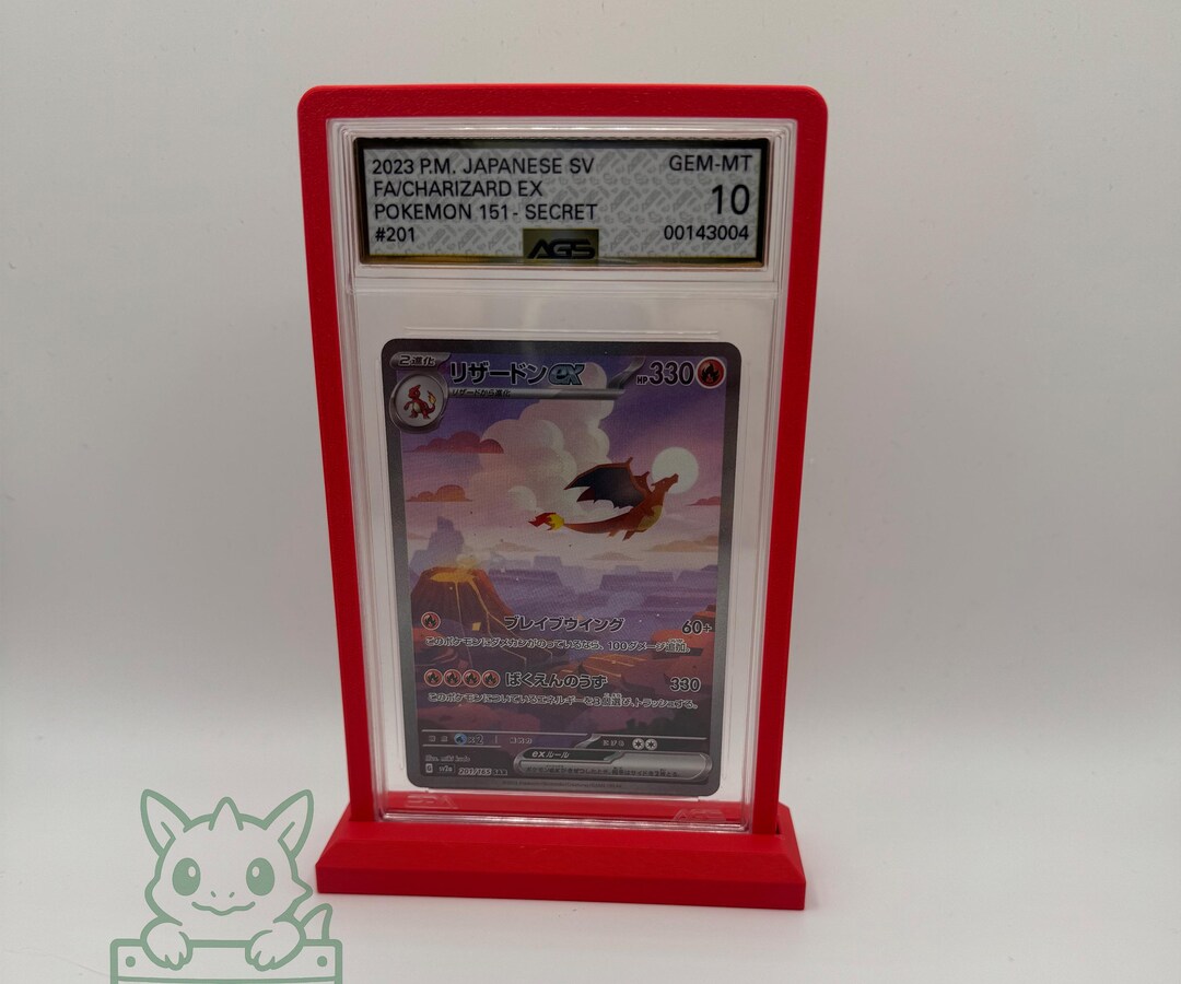 3D Printed Graded Card Slab Bumper: PSA/AGS Card Protector - Etsy