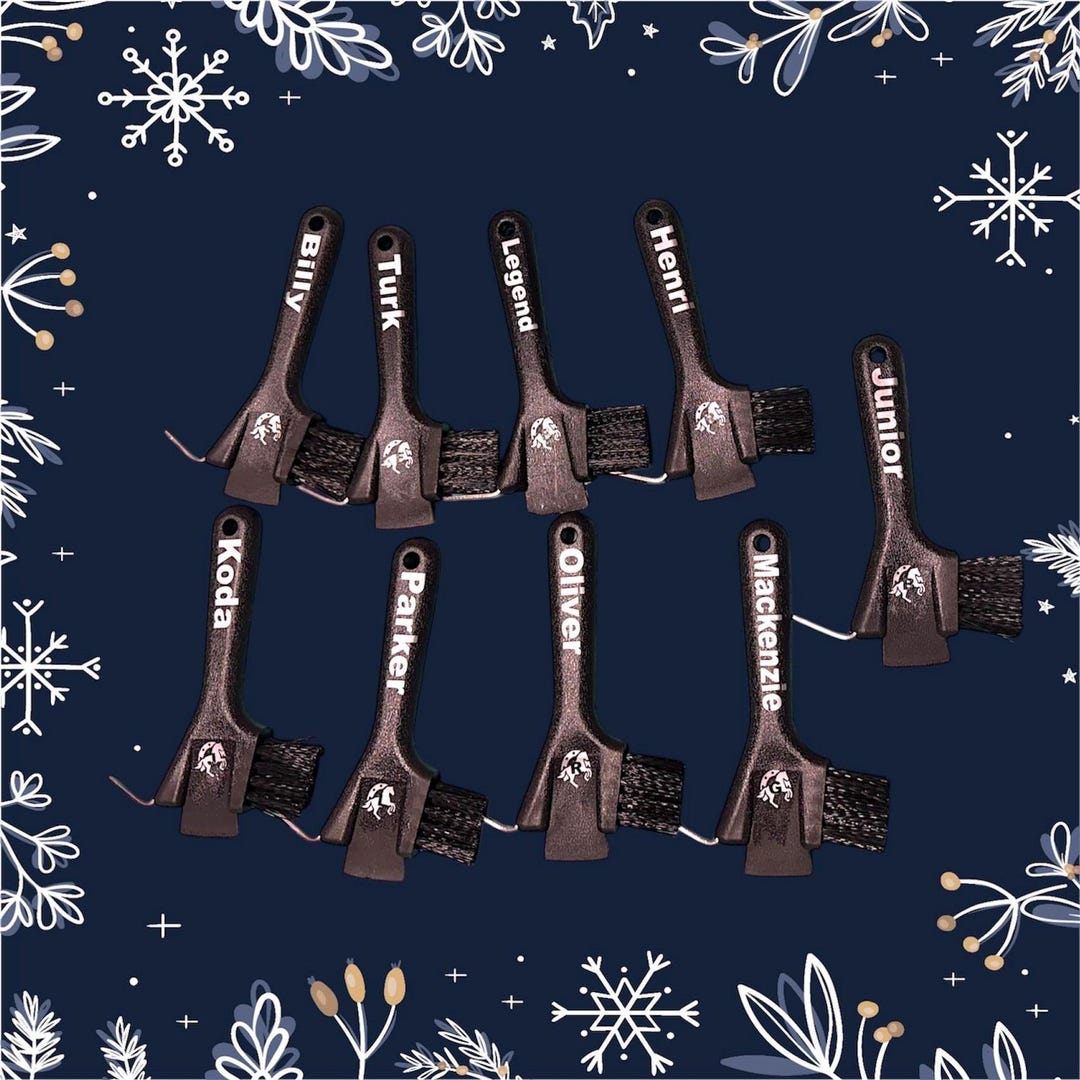 Personalized Horse Hoof Pick With Brush. Horse Gift. - Etsy