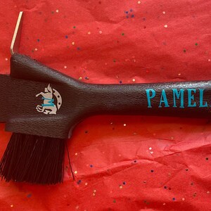 Personalized Horse Hoof Pick With Brush. Horse Gift. - Etsy