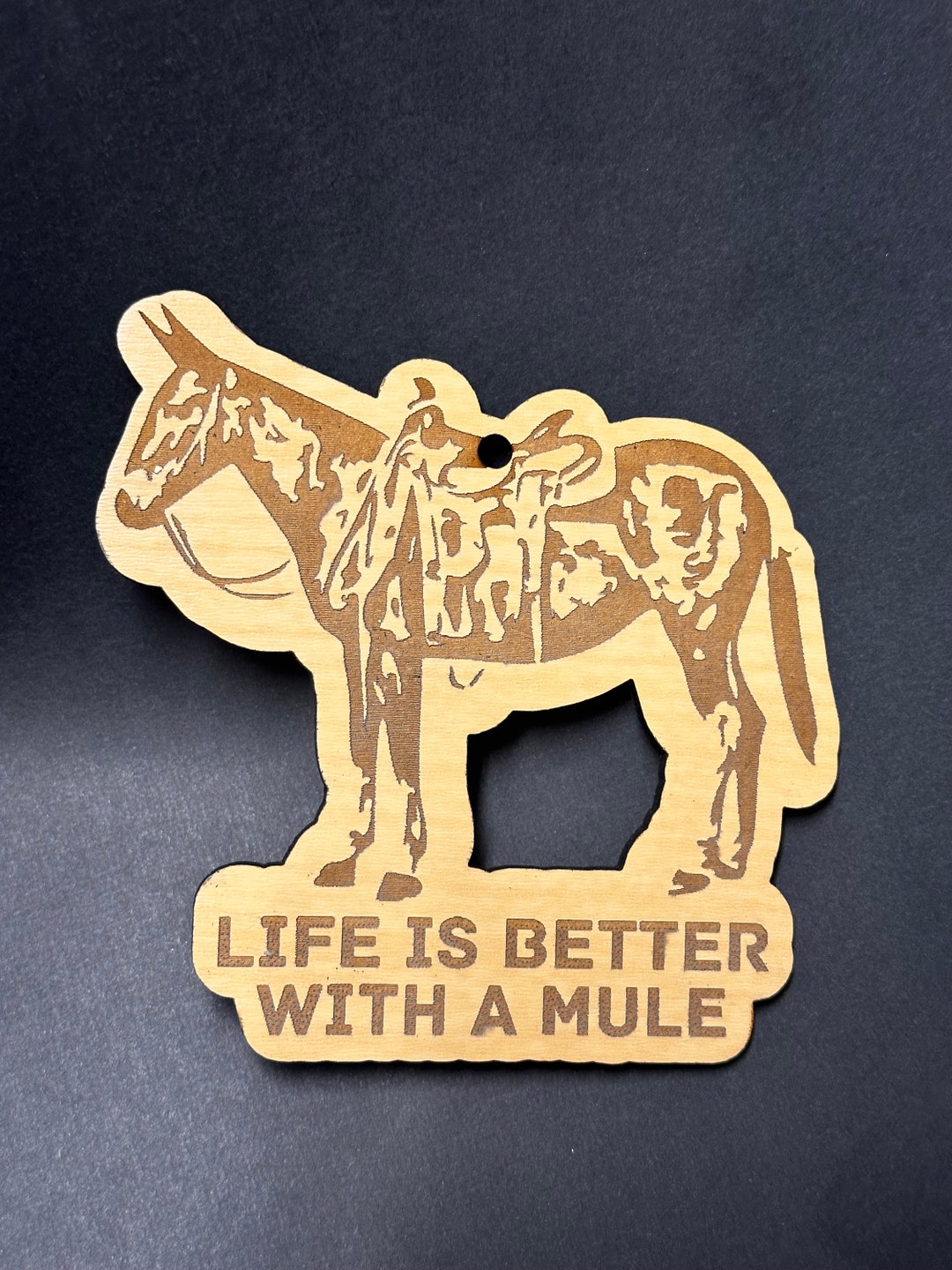 Life is Better With a Mule Christmas Ornament. Mule Gift. Mule Lover ...