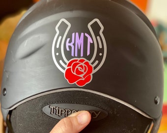 Helmet Monogram - Etsy