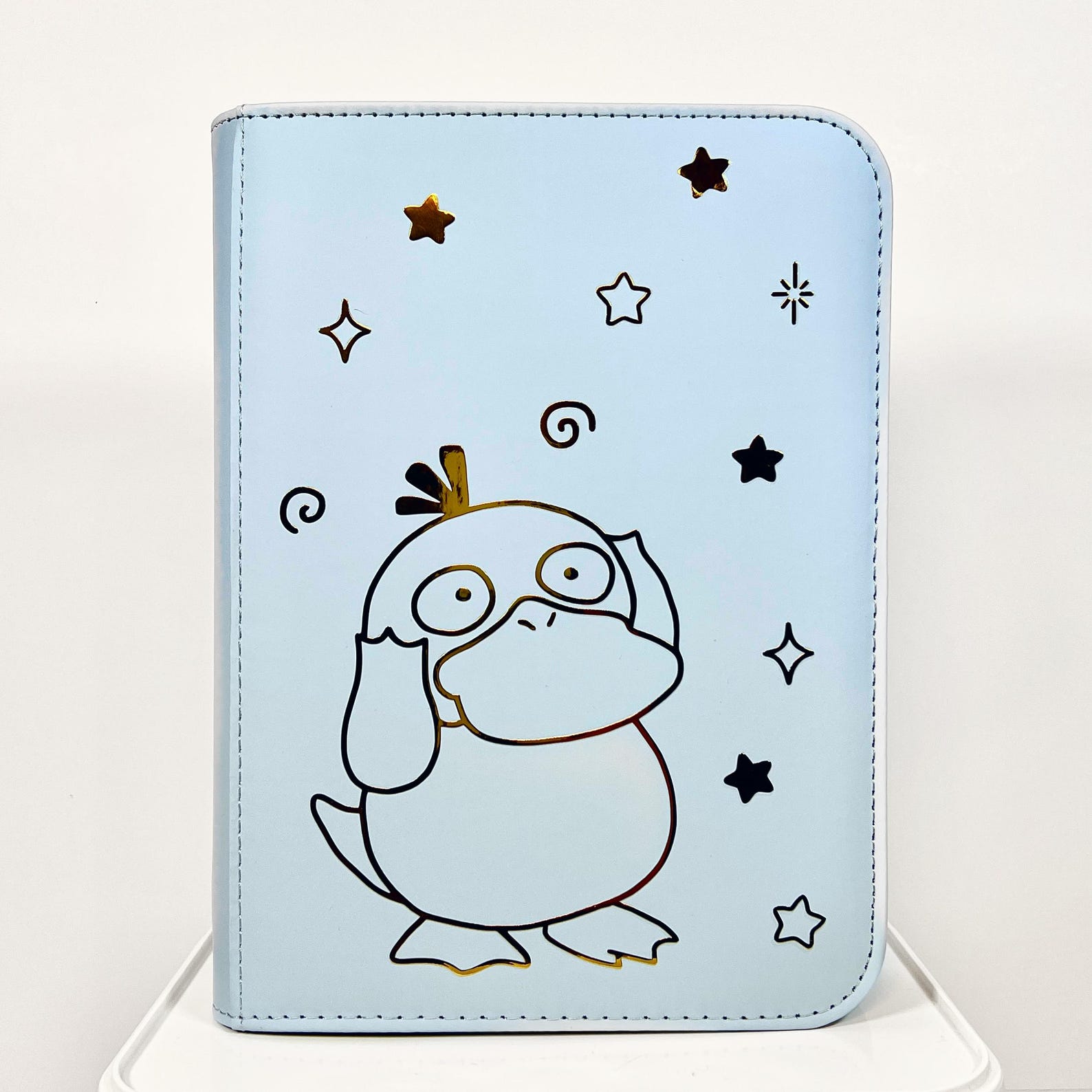 Pokemon Binder 4 / 9 Pockets | Psyduck Pokemon Theme, Ringless Design ...