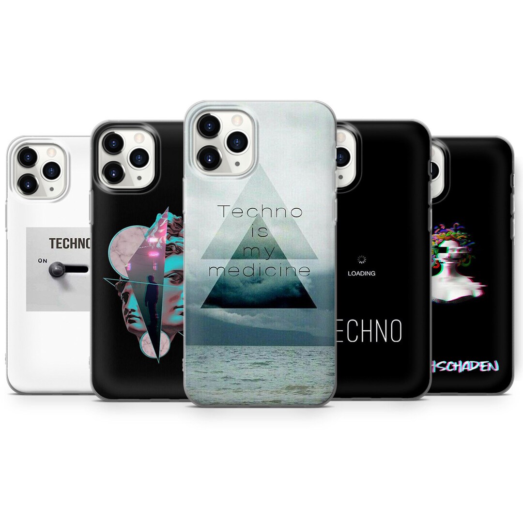 Techno Phone Case, Underground Rave Phone Cover for iPhone 14 Pro, 13 ...