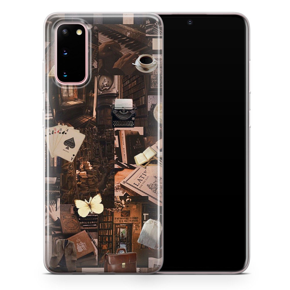 Dark Academia Phone Case Aesthetic Collage Cover for Samsung - Etsy UK