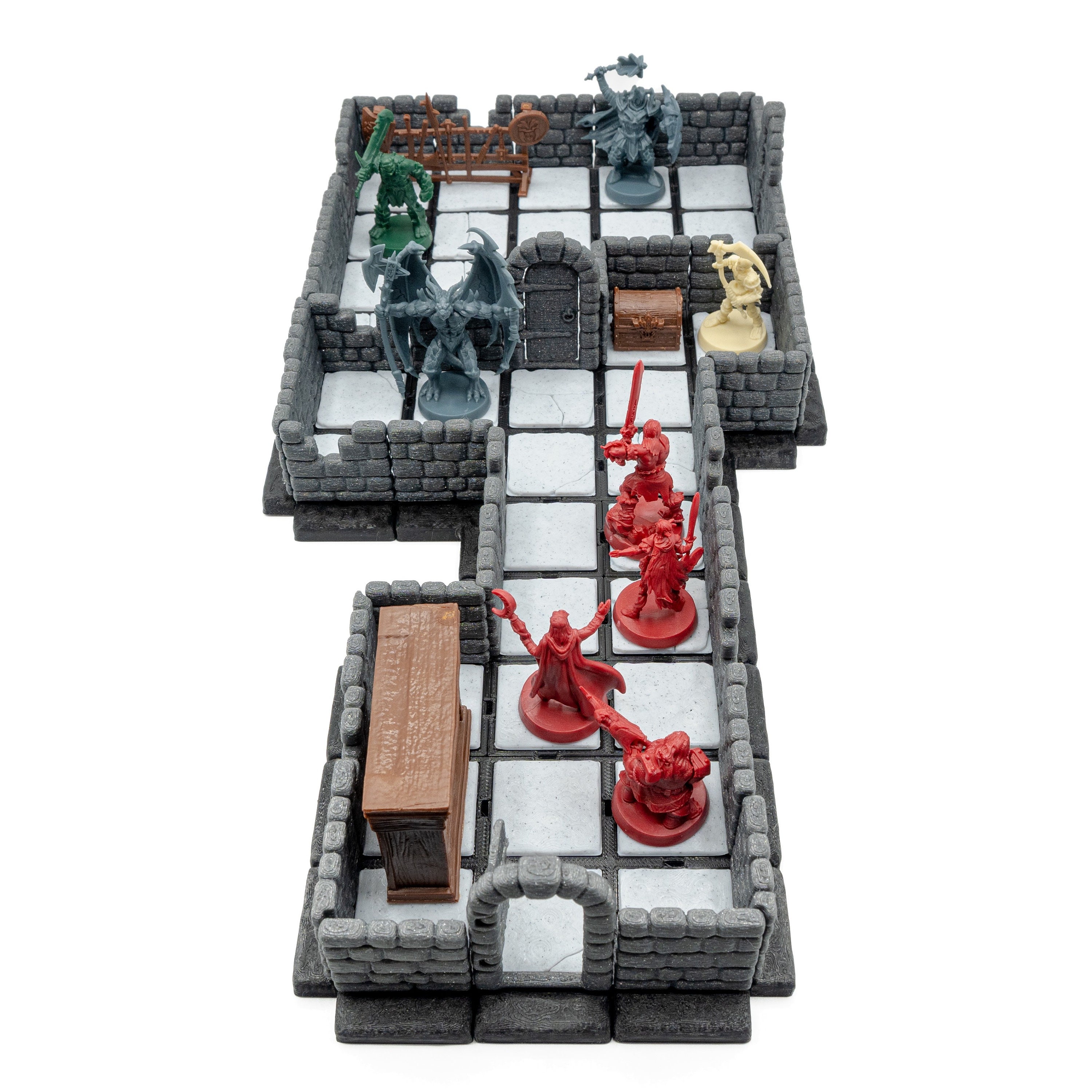 D&D 361 Pc Magnetic Dungeon Tile System - Starter Box - Dnd 1.0 Inch 32 ...