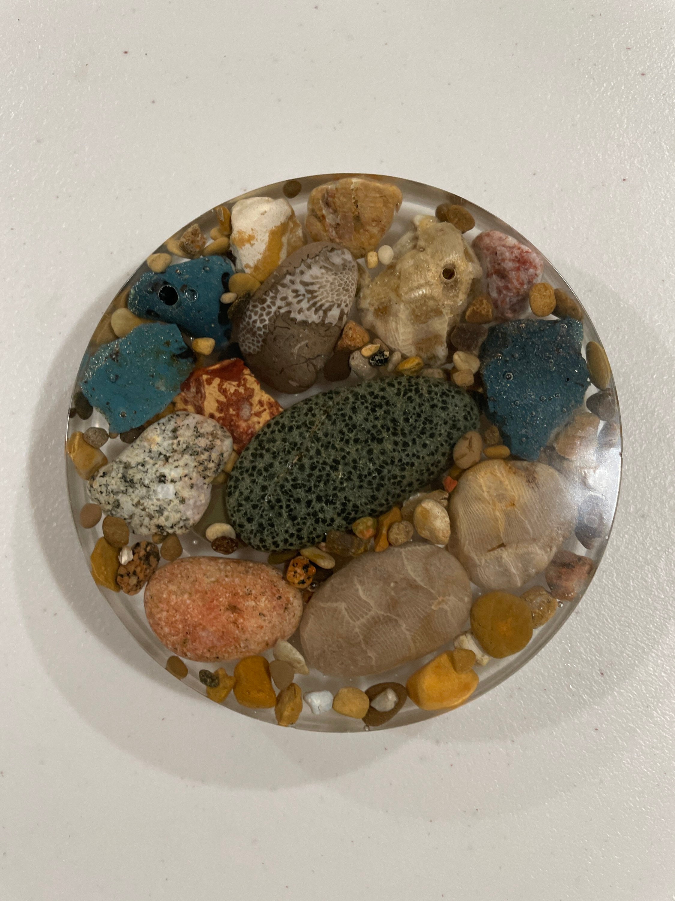 Michigan Stone Coaster - Etsy