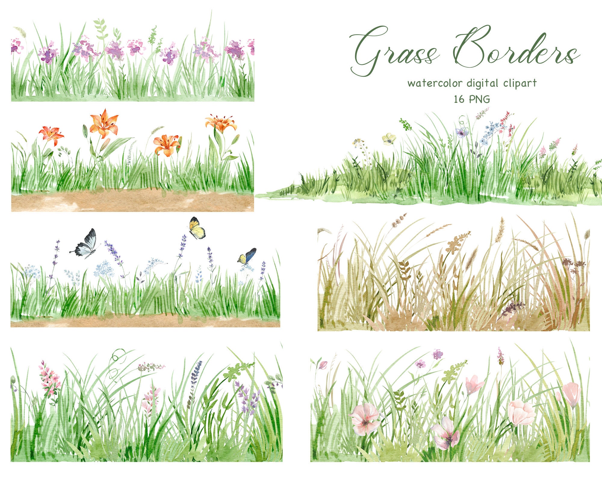Prairie Grass Clipart
